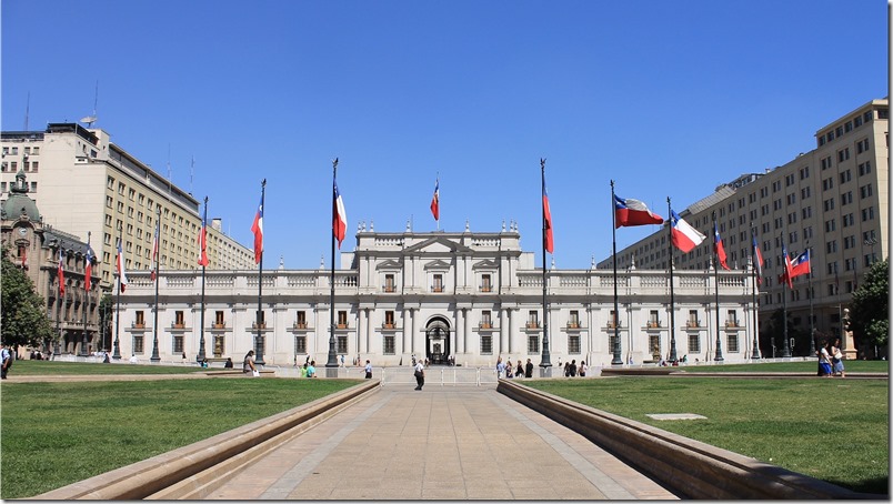Conoce el Palacio de la Moneda en Santiago de Chile